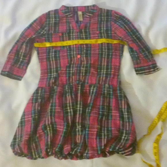 Route 66 | Shirts & Tops | Route 66 Girls Plaid Long Sleve Pink Blouse ...